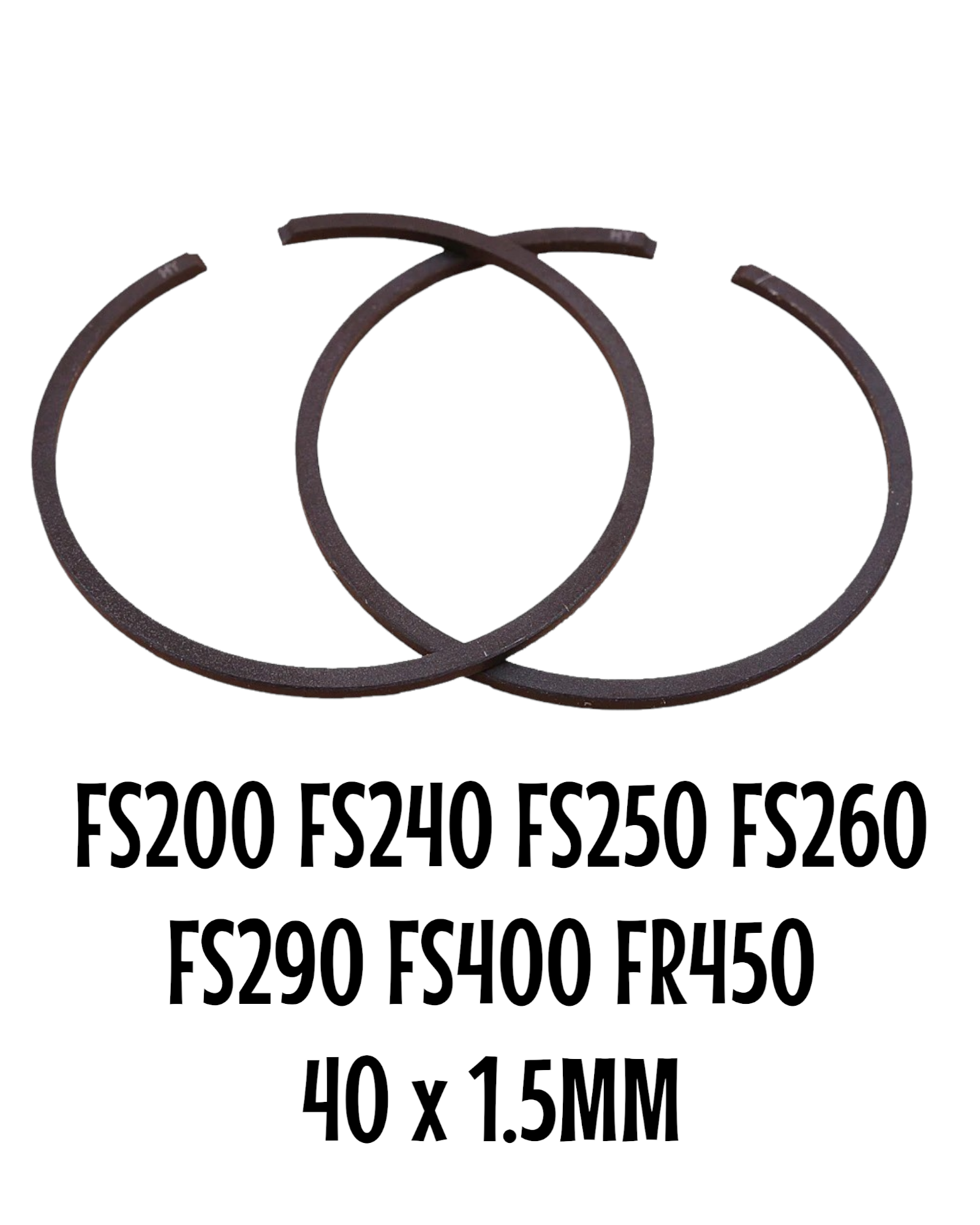 Anillo De Piston Para Stihl FS280 FS200 FS240 FS250 FS260 FS290 FS400 ...