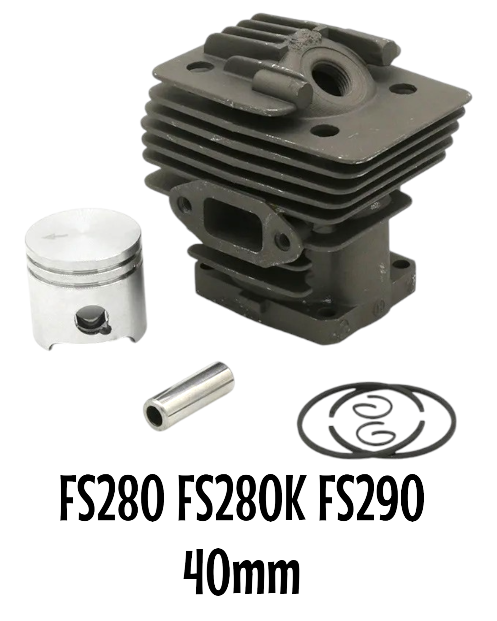 Cilindro Completo Desbrozadora Para Stihl FS280 FS280K FS290 40mm– Andavis